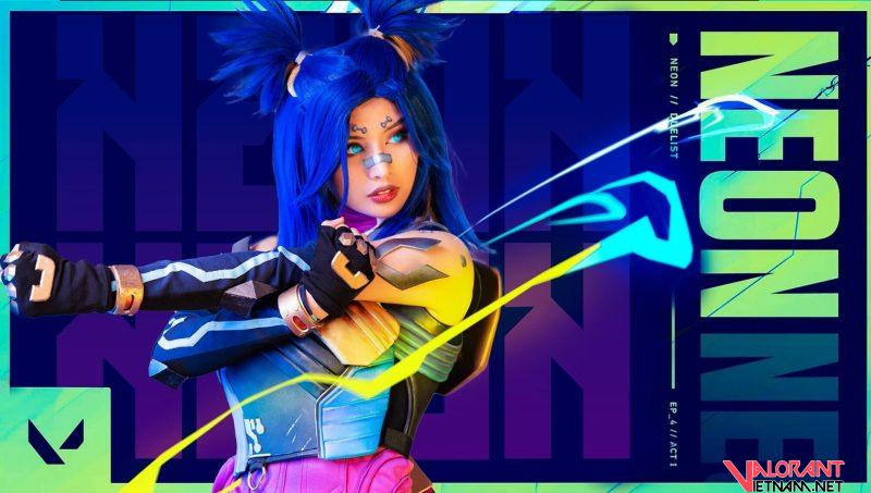 Neon ngay lập tức được cosplay dù chưa ra mắt - Valorant Viet Nam